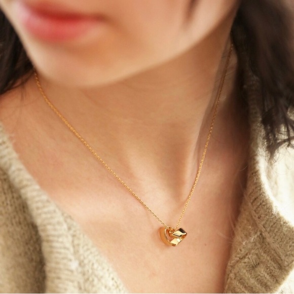 Lisa Angel | Jewelry | Nwt Lisa Angel Infinity Heart Knot Necklace In ...